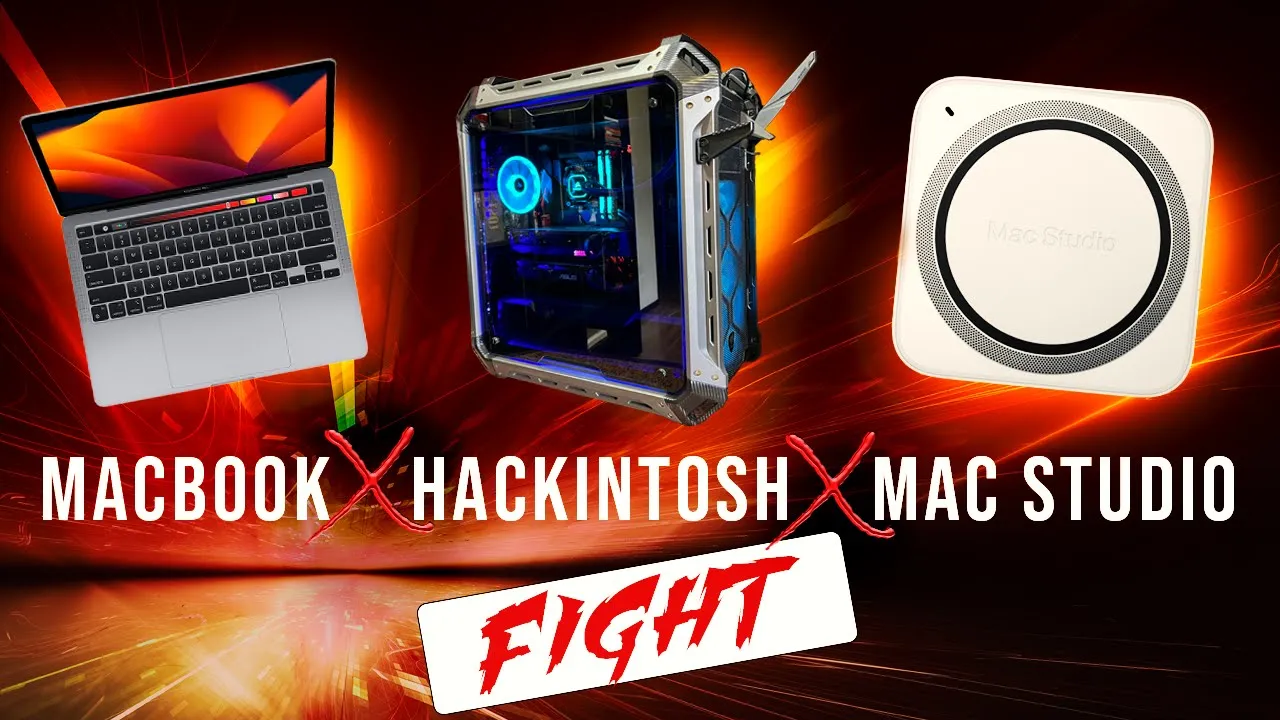 Benchmark Mac Studio M1, Hackintosh e Macbook Pro - Um Inventor Qualquer